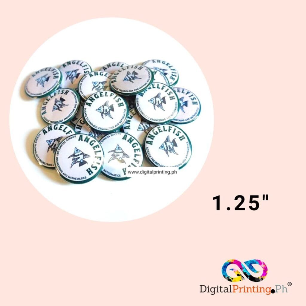 ₱15 Custom Button Pins 32 mm | Glossy Pins Philippines