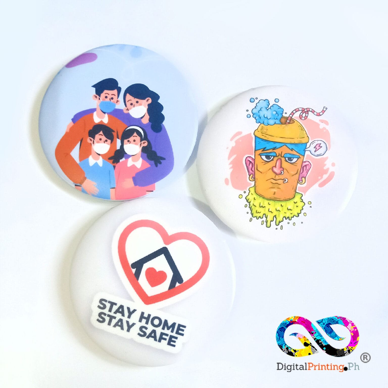 Custom Button Pins - Delightful Customer-Favorite Event Badges | ₱25